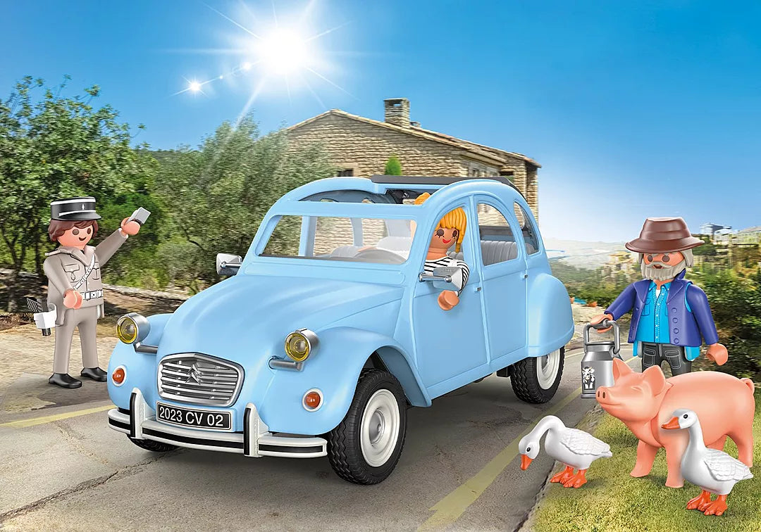 Citroën 2CV Playmobil® : Reproduction miniature rétro ! 🇫🇷